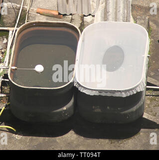 Water storage tank, São Paulo, Brazil Stock Photo - Alamy
