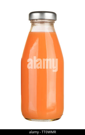 bottle with carrot juice, fruits and vegetables Stock Photo - Alamy