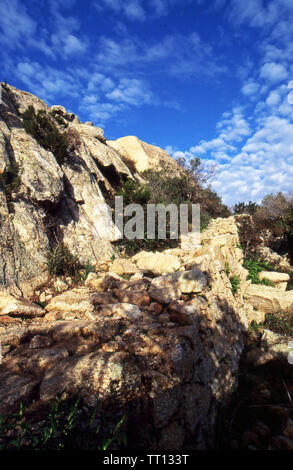 Palau, Sardinia, Italy. Bear's Rock Stock Photo - Alamy