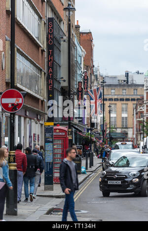 Soho Theatre and Soho Theatre Bar on Dean St, Soho, London. Founded in ...