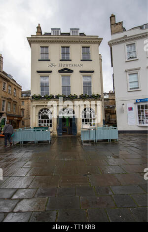 The Huntsman, Public House, Terrace Walk, Bath Stock Photo - Alamy