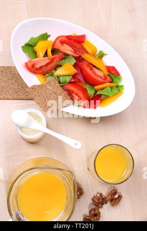 Easy fitness food to sustain shape in form Stock Photo - Alamy