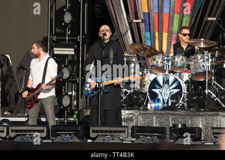Florence, 13th of June. The Smashing Pumpkins performs live @ Firenze ...