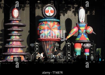 Florence, 13th of June. The Smashing Pumpkins performs live @ Firenze ...