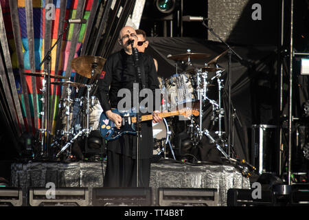 Florence, 13th of June. The Smashing Pumpkins performs live @ Firenze ...