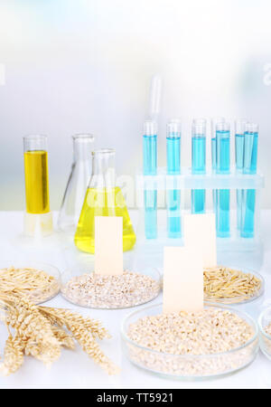 Microbiological testing for food quality at biochemistry laboratory ...