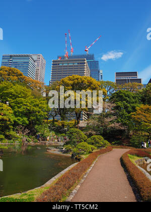 Higashi Gyoen Park, Tokyo Imperial Palace Stock Photo - Alamy