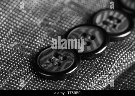Buttons on clothes close up Stock Photo - Alamy