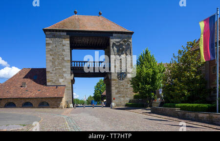 Schweigener Weintor, Schweigen Wine Gate, at the German Wine Route or ...