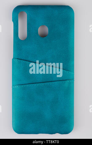 Leather Phone Cover Isolated Stock Photo - Alamy