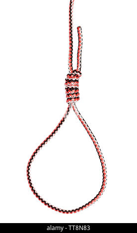 Hangman's knot, noose slipknot Stock Photo: 93091572 - Alamy
