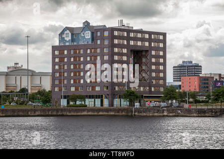 The CIAC Apartment block in Middlehaven,Middlesbrough,England,UK Stock ...