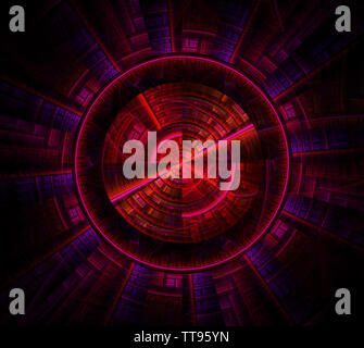 Abstract fractal wheel and spokes graphic. abstract symbols for use ...