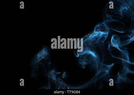 Color smoke from match on dark background Stock Photo - Alamy