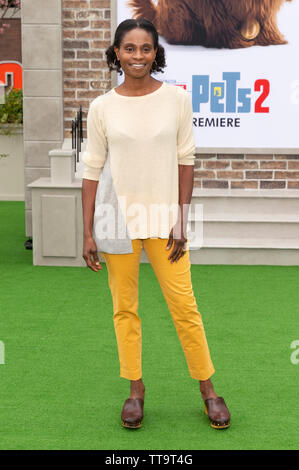 Actress Adina Porter attends the premiere of the animated sci-fi motion ...