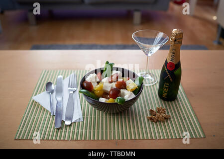 Good menu of homemade food Stock Photo - Alamy