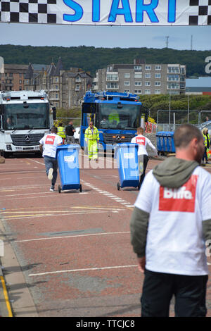 Biffa Garbage Truck, lorry, refuse cart, waste, trash, truck, rubbish ...