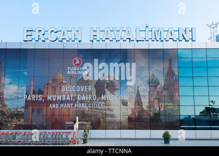 a view of nicosia, cyprus at night Stock Photo - Alamy
