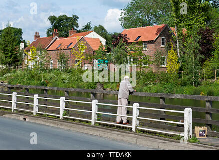 Houses in the village of Walkington, East Yorkshire, England UK Stock ...