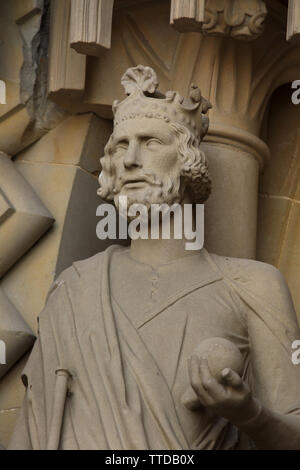 Saint Henry (Emperor Henry II). Medieval engraving. Henry II (6 May 973 ...