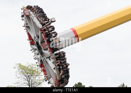 Psyclone is a 23 metres ride in canada wonderland, with seats facing ...