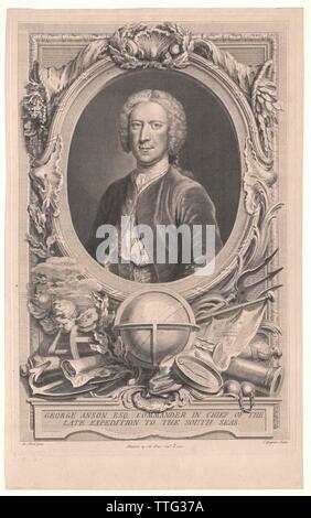 Anson, 1st Baron Anson, George, Additional-Rights-Clearance-Info-Not ...