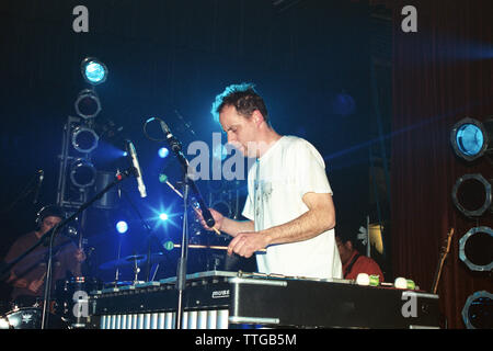 Dan Bitney drumming in Tortoise at All Tomorrows Parties curated by ...