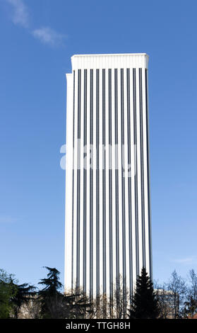 Torre Picasso, Picasso Tower, is a skyscraper in Madrid, designed by ...