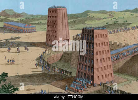 Roman defensive walls from II century with towers and Zenon tower of ...