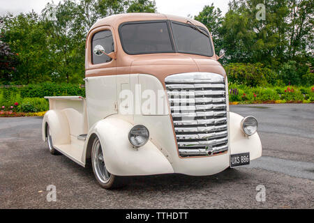 Vintage Chevrolet COE cab over engine truck converted using a horse box ...