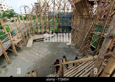 Dhaka, Bangladesh - June 17, 2019: Architecture students of BRAC ...
