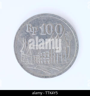 Indonesia 100 Rupiah Coin - 1973 Stock Photo - Alamy