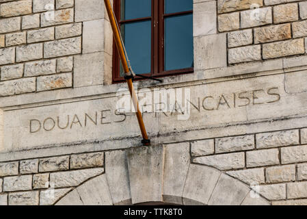 Old customs building Douanes Françaises, La Rochelle France Stock Photo ...