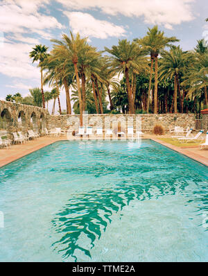 The pool at the Inn at Death Valley, California Stock Photo - Alamy