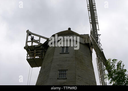 White Windmill Shipley West Sussex Stock Photo - Alamy