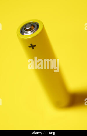 Battery and background Stock Photo - Alamy
