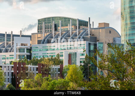 The CDC, Center for Disease Control in Atlanta, Georgia, aerial view ...