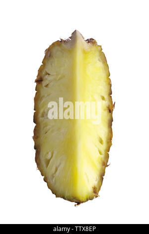 Ripe slice pine apple close up in a bag. Fresh fruits Stock Photo - Alamy