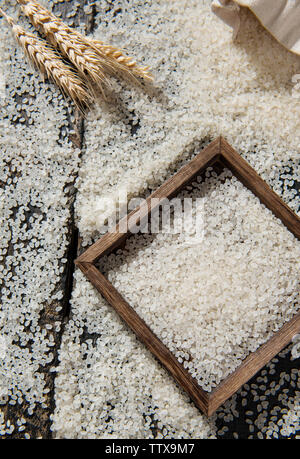 Northeast rice Northeast pearl rice Stock Photo - Alamy