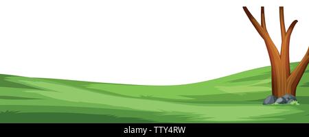 A simple nature scene illustration Stock Vector Image & Art - Alamy