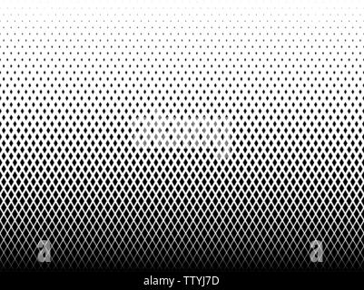 Geometric pattern of black diamonds on a white background.Seamless in ...