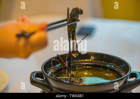 Jiangjin Shitoad Town Fusun Food Competition Stock Photo - Alamy