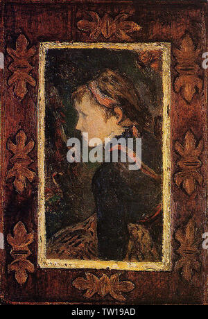 Paul Gauguin - Portrait Aline 1884 Stock Photo - Alamy