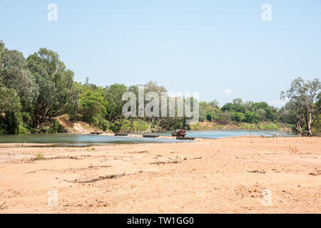 Daly River Crossing, Northern Territory, Australia Stock Photo - Alamy