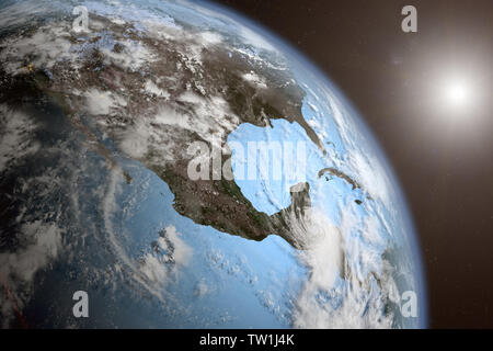 Cropped View of Earth Stock Photo - Alamy