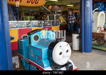 Amusement arcade on Bournemouth sea frontEnglish seaside Stock Photo ...