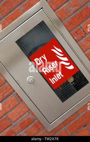 dry riser for use by fire service inlet Berlin Germany Stock Photo - Alamy