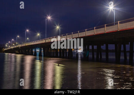 Langstone Bridge (also known as Hayling Bridge) connects Hayling Island ...