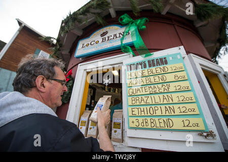 UNITED STATES - December 12, 2015: Snickers Gap Christmas Tree Farm is ...