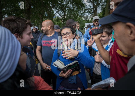 Controversial Christian preacher, Hatun Tash, returns to debates at ...